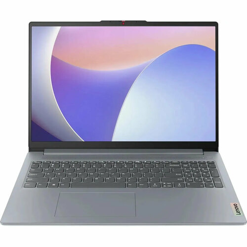 Ноутбук Lenovo IdeaPad Slim 3 15IRU8, 15.6" (1920x1080) IPS/Intel Core i5-1335U/8ГБ LPDDR5/512ГБ SSD/Iris Xe Graphics/Без ОС, серый (82X7003NRK)