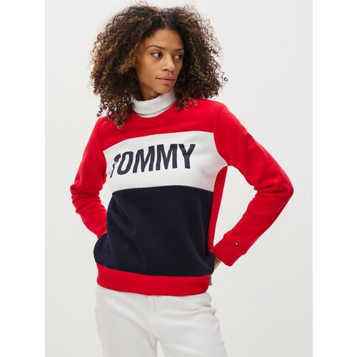 Свитшот TOMMY HILFIGER, размер L, красный