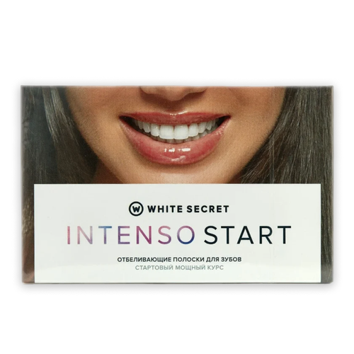 Отбеливающие полоски White Secret Intenso Start, 7 пар