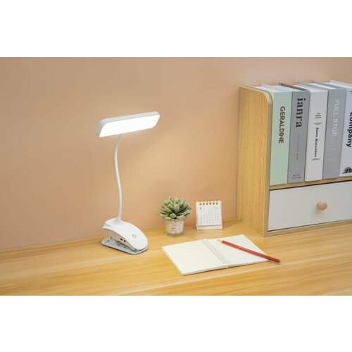 Светильник ночник настольный беспроводной подвесной на прищепке / Фонарь лампа аккумуляторная светодиодная для чтения книг