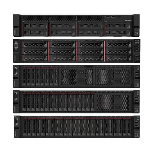 Сервер Lenovo ThinkSystem SR655 Rack 2U,1xEPYC 7702P 64C (2.0GHz/200W),2x25GbE SFP28,1x1100W,2x2.8m p/c, XCP PE w/3Yr SW