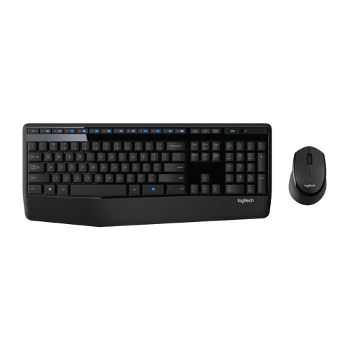 Комплект клавиатура мышь Logitech Wireless Combo MK345 Черный