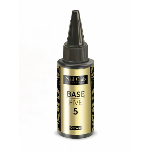 Nail Club professional Базовое покрытие для ногтей BASE FIVE 5, 50 мл/1 шт.