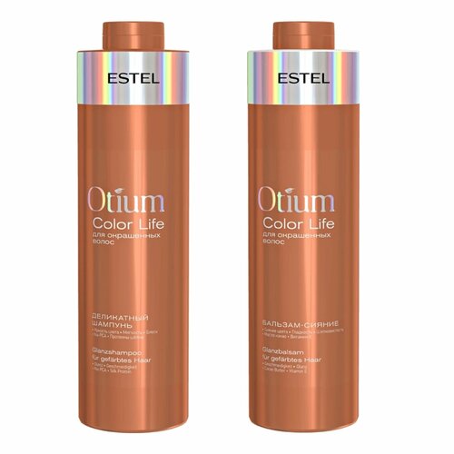 Estel Professional Набор для окрашенных волос OTIUM COLOR LIFE, шампунь 1000 мл + бальзам 1000 мл
