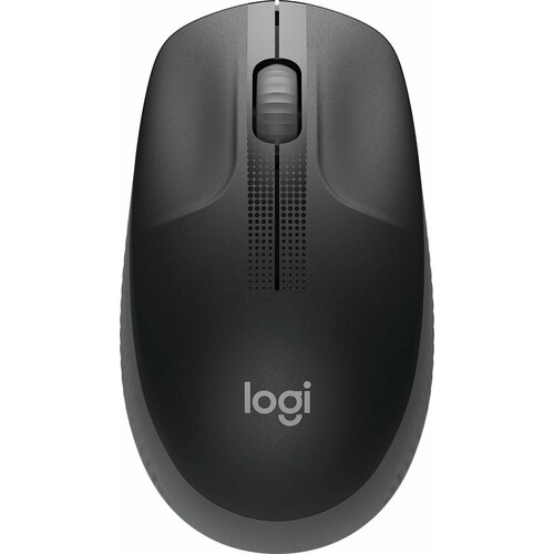 Мышь Logitech M190 черный/темно-серый оптическая (1000dpi) беспроводная USB (2but)