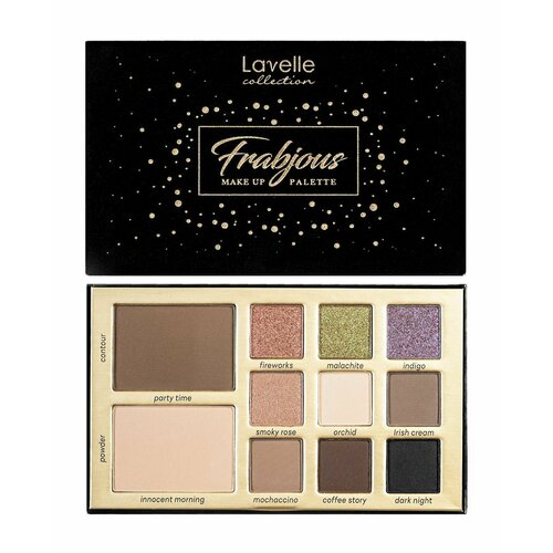 Палетка для макияжа 2 fashion Lavelle Collection Frabjous Palette