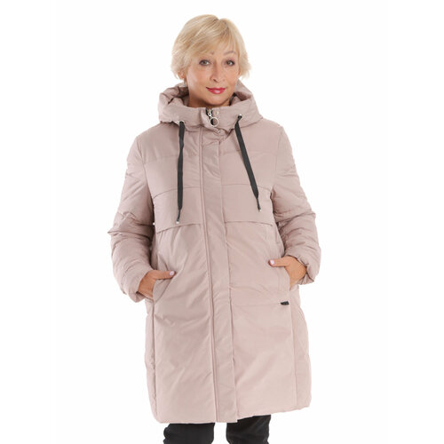 Куртка  BELLEB, размер 58, розовый