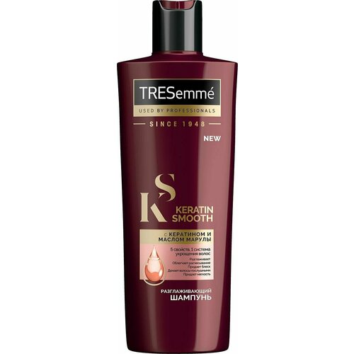 Шампунь для волос TRESemme Keratin Smooth Разглаживающий 400мл 2 шт