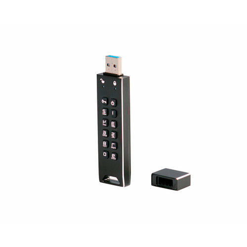 Накопитель с шифрованием DATA LOCK про 32 GB (E1966EU) USB 3.0 - защищенный USB-flash с AES шифрованием и пин-кодами