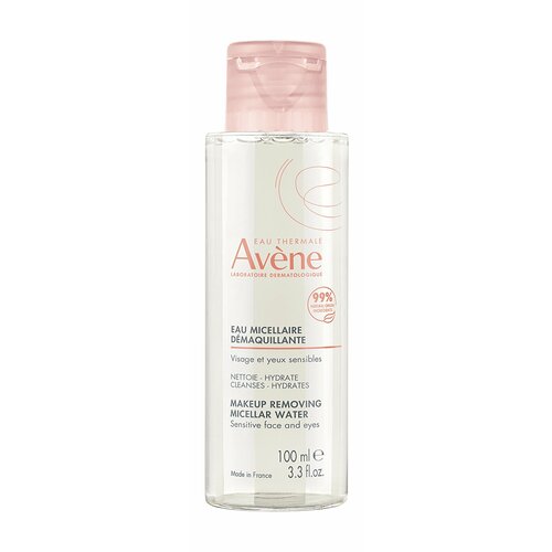 Очищающий мицеллярный лосьон для чувствительной кожи лица Avene Makeup Removing Micellar Water 100 мл .