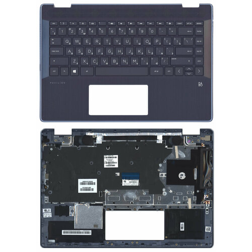 Клавиатура OEM для ноутбука HP Pavilion x360 14-DH топкейс