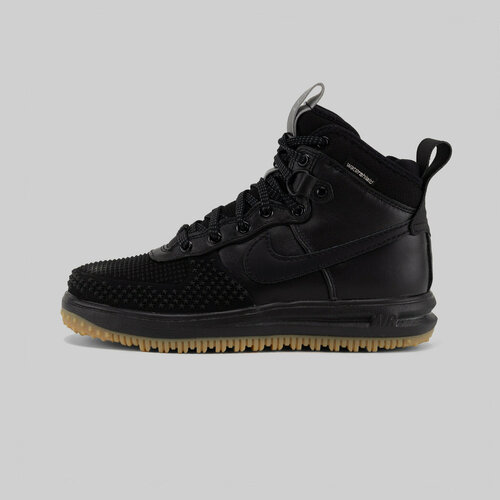 Кроссовки NIKE Lunar Force 1 Duckboot, размер 43 EU, черный