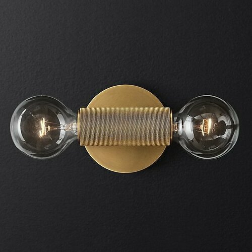 Бра Rh Utilitaire Inline Sconce Brass 123279-22 44.557