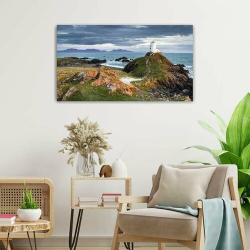 Картина на холсте 60x110 LinxOne "Остров влюбленных инис" интерьерная для дома / на стену / на кухню / с подрамником