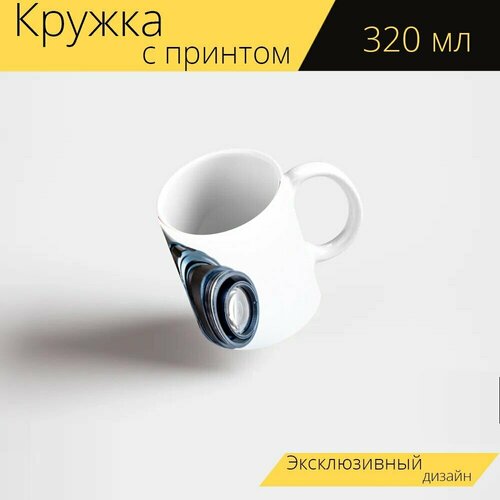 Кружка с рисунком, принтом "Объектив, helios, ретро" 320 мл.