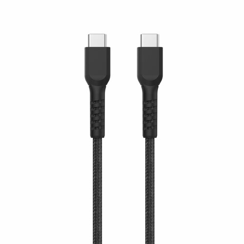 USB-кабель Lyambda, Type-C/Type-C, 3A, 0,5м, чёрный LCC05-BK