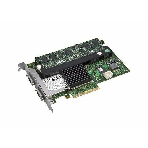 Контроллер Dell PERC6/E SAS Raid Controller, External, PCIe 512MB Cache F989F