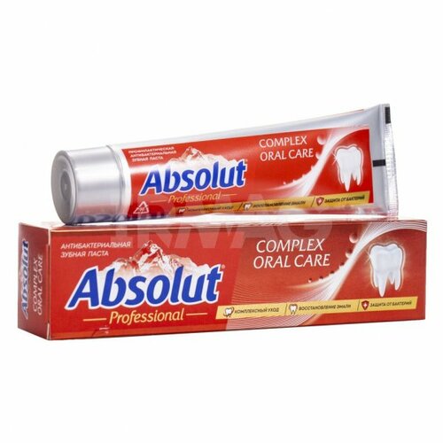 Зубная паста ABSOLUT Professional complex oral care, 110 г