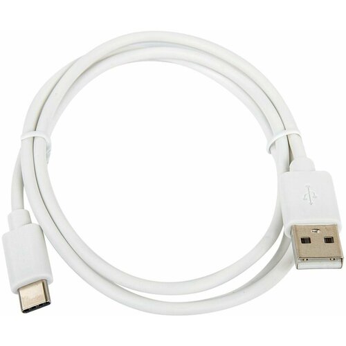 Кабель Sonnen белый USB 2.0-Type-C медь для передачи данных и зарядки 1м х2шт