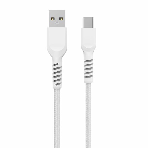 USB-кабель Lyambda, Type-C/Type-A, 3A, 1м, белый LCA10-WH
