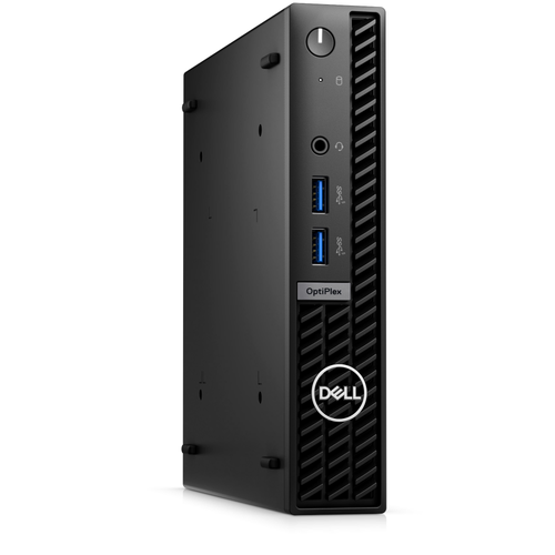 Dell ПК Dell Optiplex 7010 Micro i3 13100T (2.2) 16Gb SSD512Gb UHDG 730 Linux Ubuntu GbitEth WiFi BT 260W мышь клавиатура черный (7010-3650)