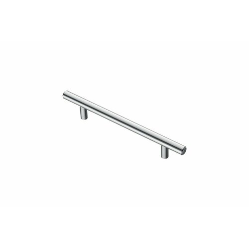Ручка-рейлинг мебельная D10х128-188мм, сталь/хром