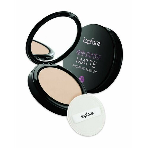 Матирующая пудра для лица 4 4 Topface Skin Editor Matte Finishing Powder SPF 15