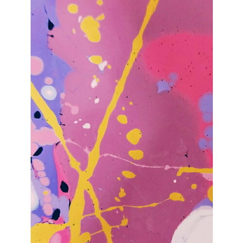 Плакат, постер на холсте Abstraction: Colors/Абстракция: Краски/искусство/арт/абстракция/творчество. Размер 42 х 60 см