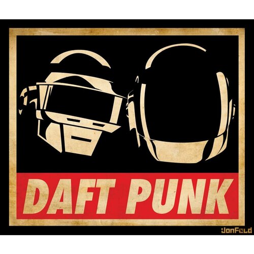Плакат, постер на бумаге Daft Punk/Дафт Панк. Размер 30 х 42 см