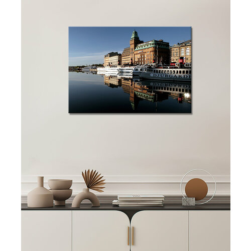 Картина/Картина на холсте для интерьера/Картина на стену/Картина для кухни/ - Швеция/Уппсала (5) 20х30