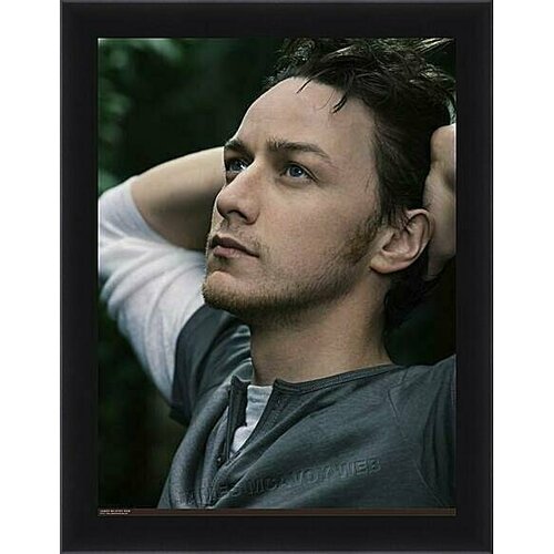 Плакат, постер на бумаге James Mcavoy-Джеймс Макэвой. Размер 42 х 60 см