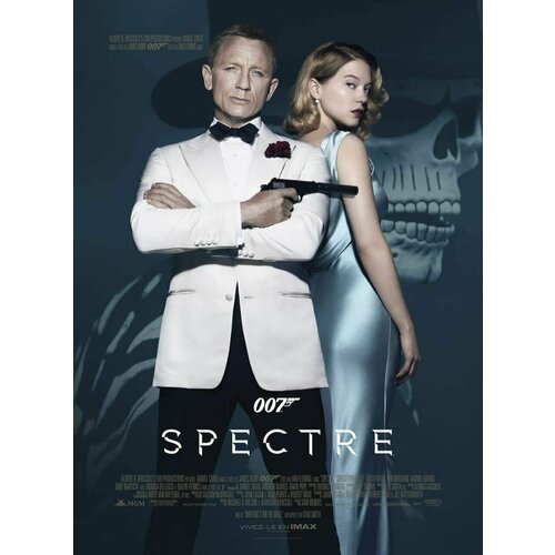 Плакат, постер на холсте 007: Спектр (Spectre, 2015г). Размер 30 на 42 см