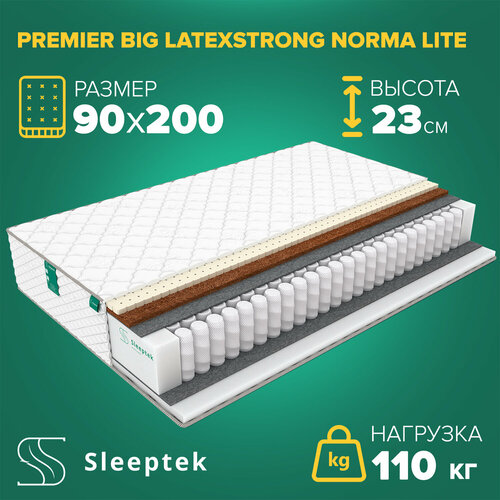 Матрас Sleeptek PremierBIG LatexStrong Norma Lite 90х200