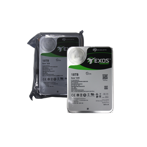 Жесткий диск 18TB SATA 6G 7.2K 2.5" / SEAGATE EXOS X20 [MODEL: ST18000NM003D, PN: 3DL103-881], New