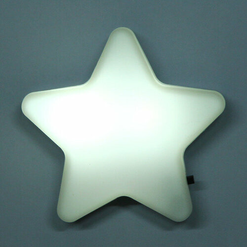 Ночник-светильник «Sweet dream - Звезда» 8 см 2W 220V, Белый