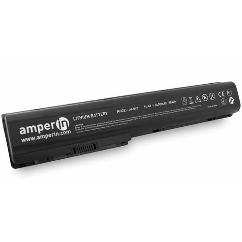 Аккумуляторная батарея усиленная Amperin для ноутбука HP HDX X18T-1000 14.4V (6600mAh)