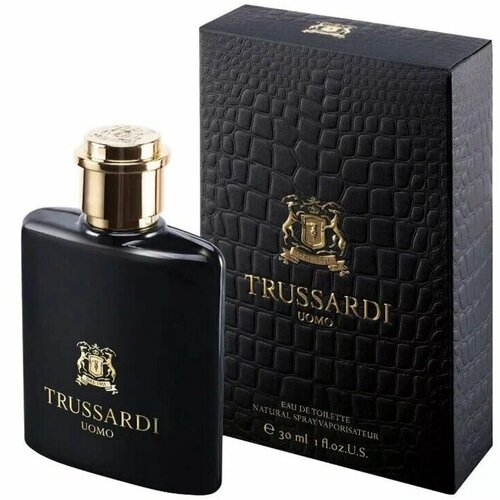 TRUSSARDI Туалетная вода Uomo Black 2011, 30 мл