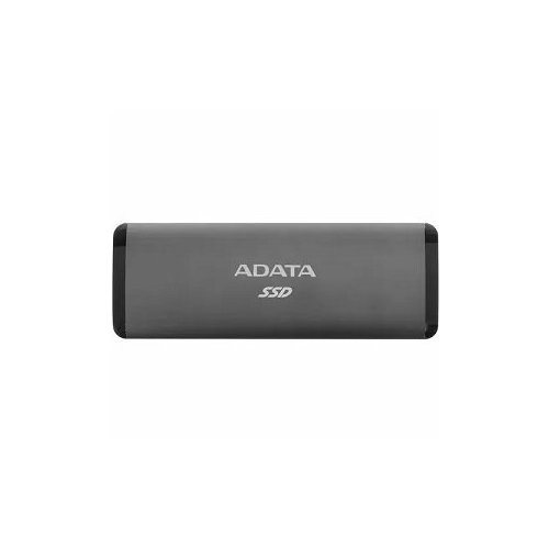Твердотельный диск 512GB A-DATA SE760, External, USB 3.2 Type-C, [R/W -1000/- MB/s] 3D-NAND, титановый серый