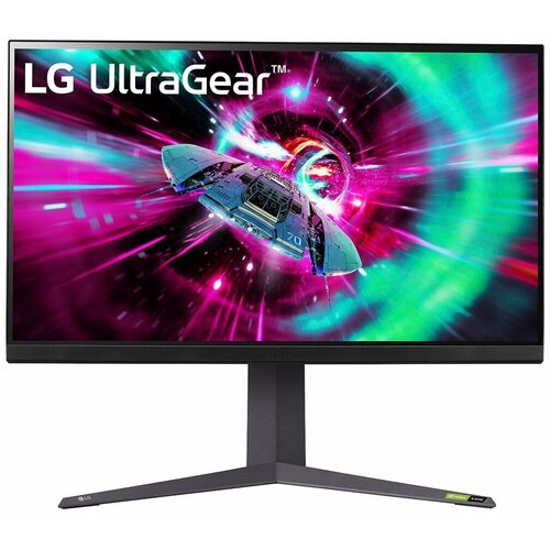 Монитор LG 31.5"(3840x2160) LG UltraGear 4K UHD 32GR93U-B /матрица IPS Матовая / Регулировка высоты