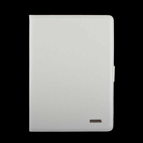 Чехол, сумка для планшета Apple iPad Air 2 (A1566, A1567) "RICH BOSS", кожаный, белый (коробка)