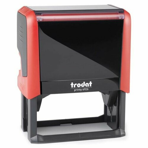 Trodat Printy 4926 Автоматическая оснастка для штампа (штамп 75 х 38 мм.), Красный