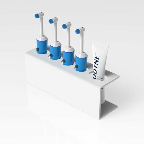 MasterGroom Органайзер для электрических зубных щёток. Подставка для зубных щёток и пасты.