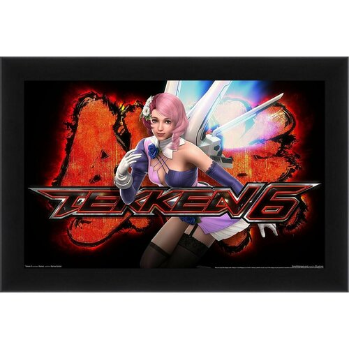 Плакат, постер на бумаге Tekken 6. Размер 42х60 см