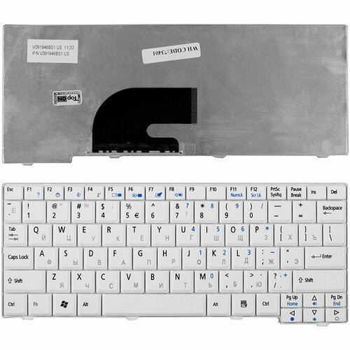 Клавиатура Acer Aspire One A110 белая