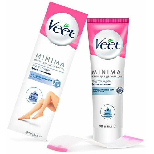Крем для депиляции Veet Minima для чувствительной кожи 100мл х1шт