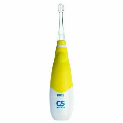 Щетка зубная электрическая звуковая детская 1-5 лет цвет желтый CS-561 CS Medica/СиЭс Медика