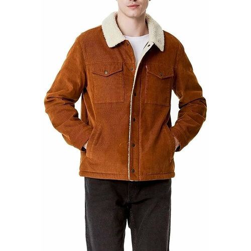 Куртка Levi's, размер L, коричневый