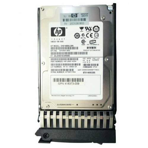 Жесткий диск HP 9FU066-035 146Gb SAS 2,5" HDD