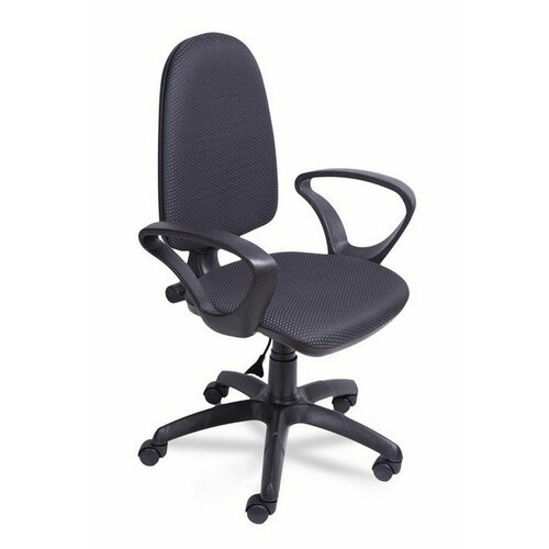 Компьютерное офисное кресло Мирэй Групп престиж чарли люкс, Ткань, Черное