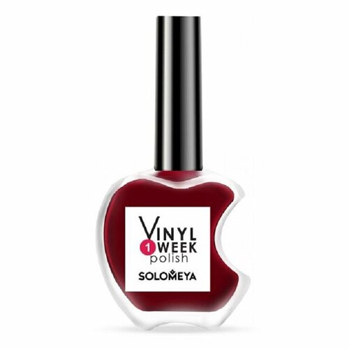 Недельный топ Solomeya One Week Vinyl Polish Candy Apple 15